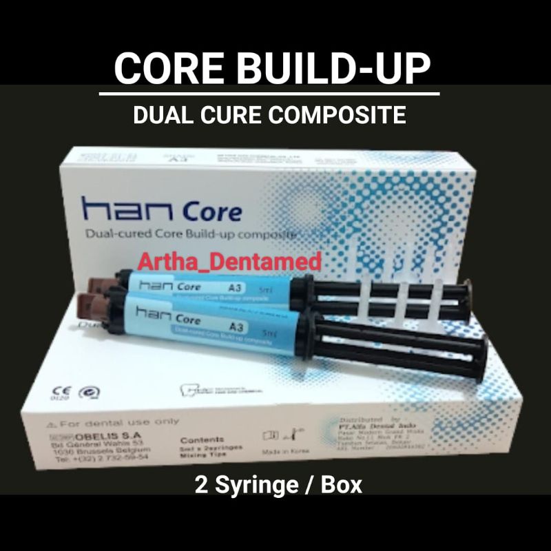 Jual CORE BUILD UP DUAL CURE HAN CORE | Shopee Indonesia