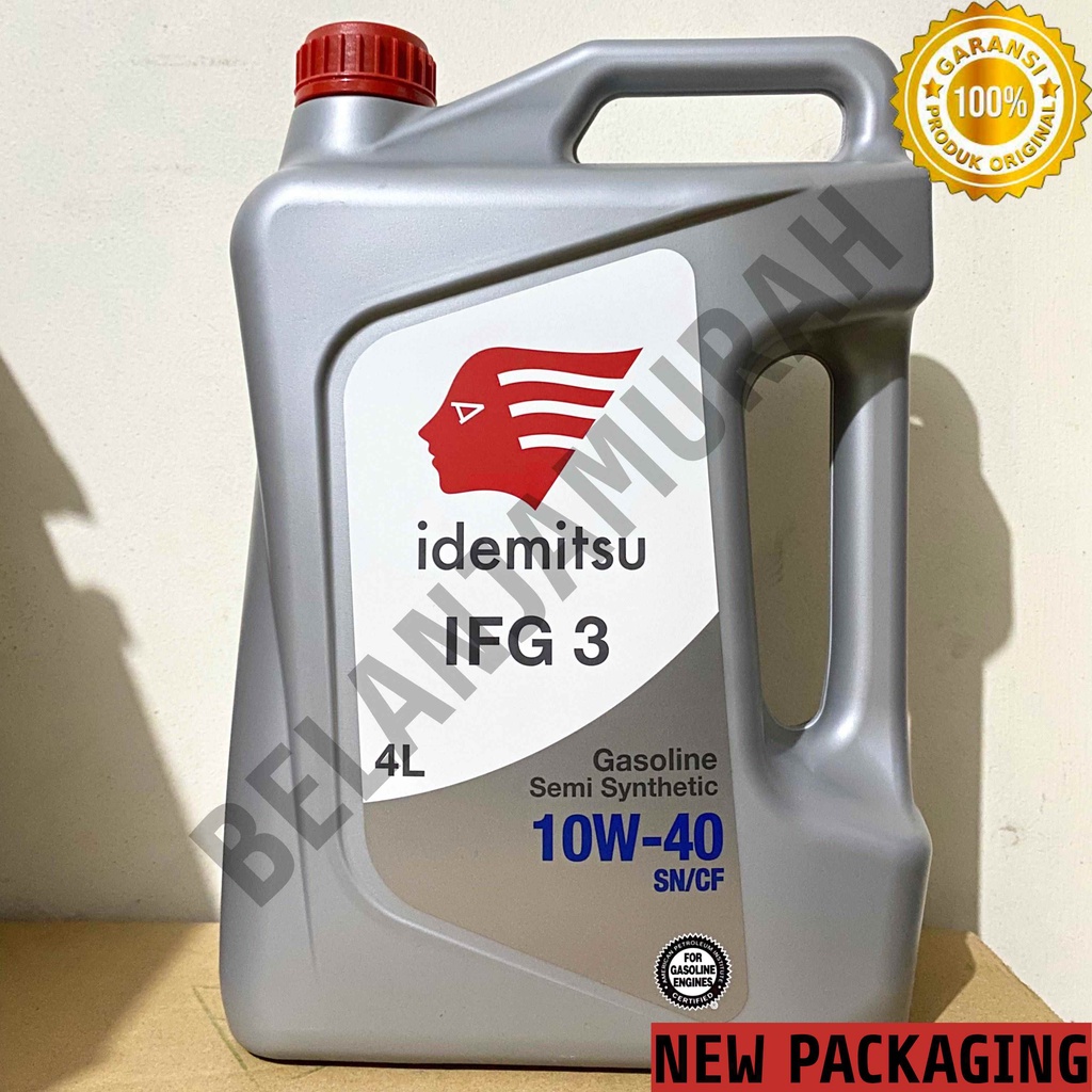 Jual Oli IDEMITSU SAE 10w-40 Galon / 4 Liter 100% ASLI | Shopee Indonesia