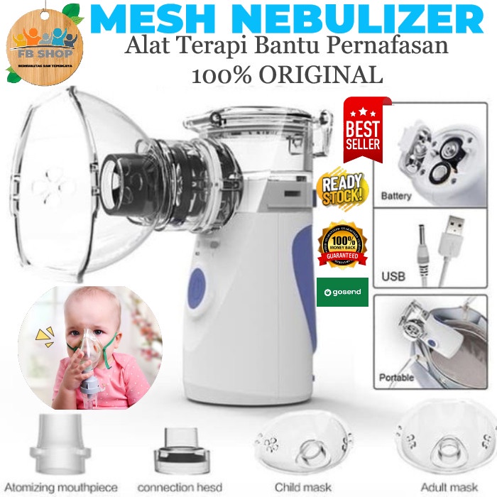 Jual Alat Terapi Pernafasan Asma Inhale Nebulizer - YM-3R9 | Shopee Indonesia