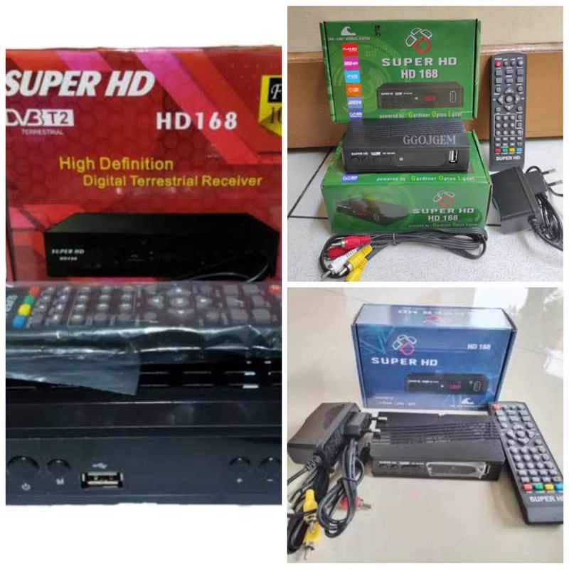 Jual STB Tv Digital Super HD 168 Gol/Set top BOX Tv Digital | Shopee Indonesia