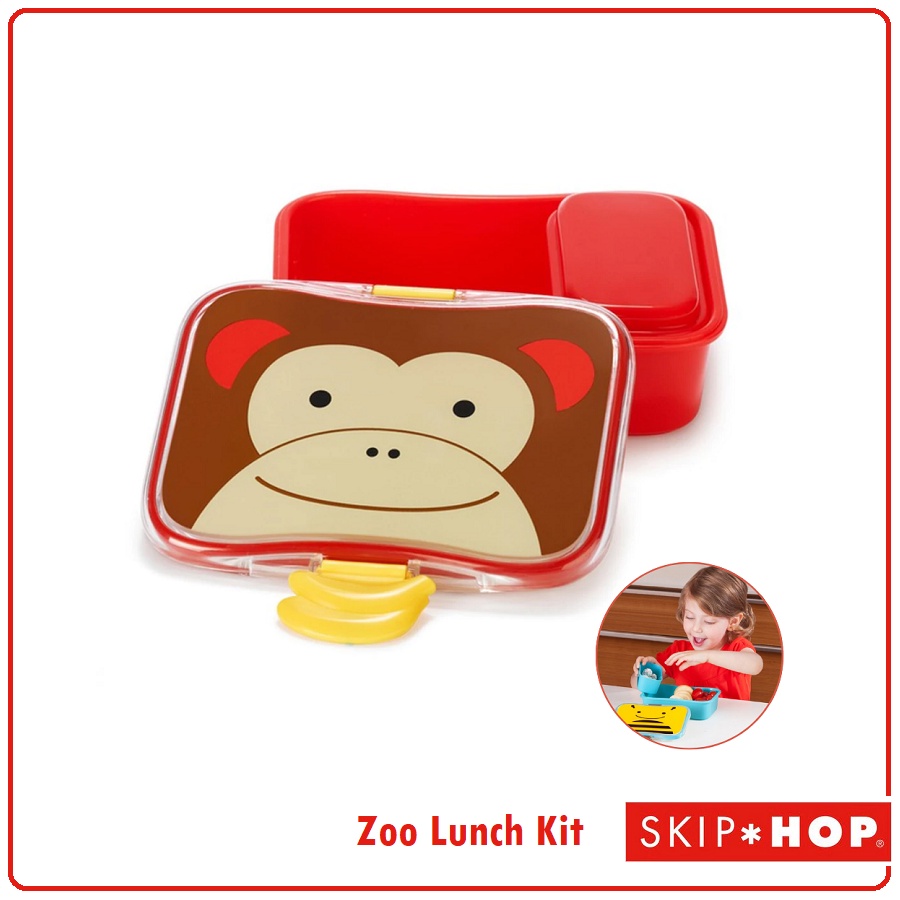 Jual Skiphop Zoo Lunch Kit | Tempat Makan Anak | Shopee Indonesia