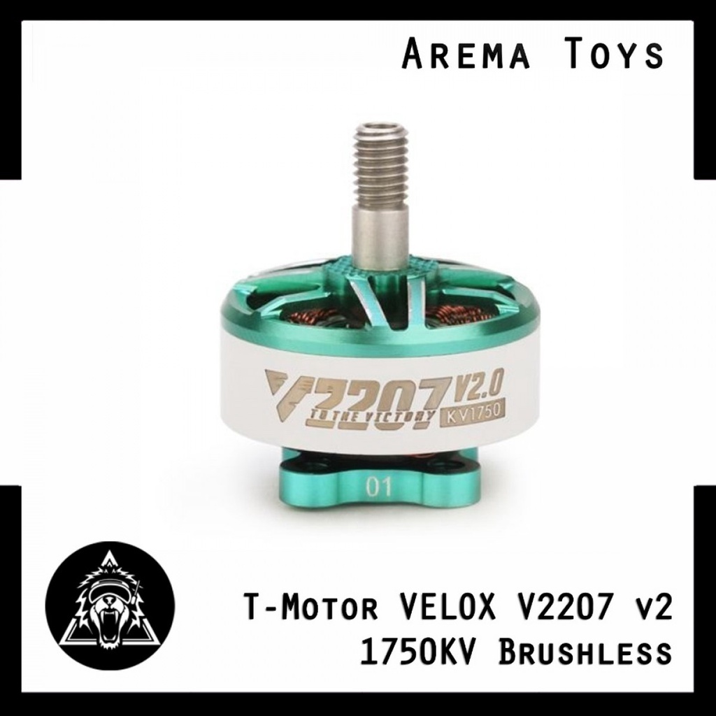 Jual T-Motor VELOX V2207 v2 1750KV Brushless Motor 2207 Tiger Motor ...