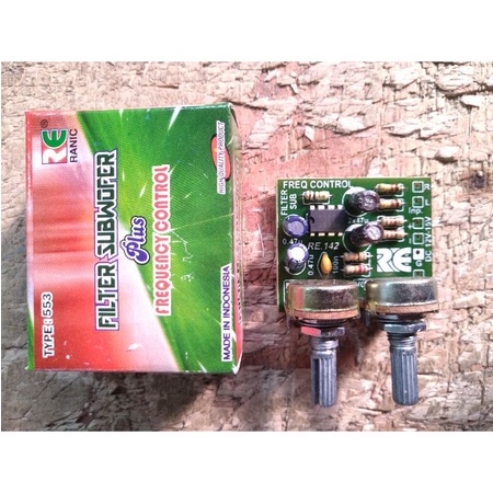 Jual kit filter subwoofer plus frekuensi | Shopee Indonesia
