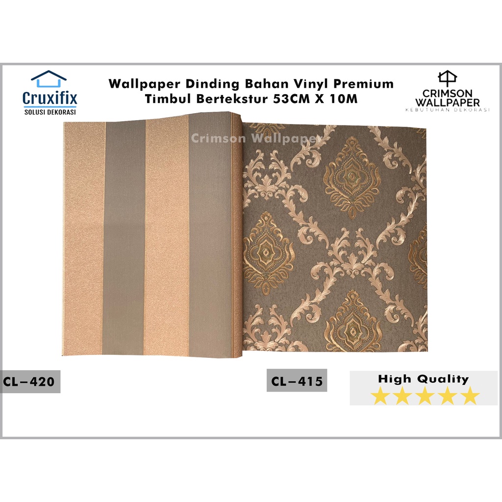 Jual WALLPAPER DINDING PREMIUM VINYL MOTIF SALUR WAJIK BATIK | Shopee Indonesia