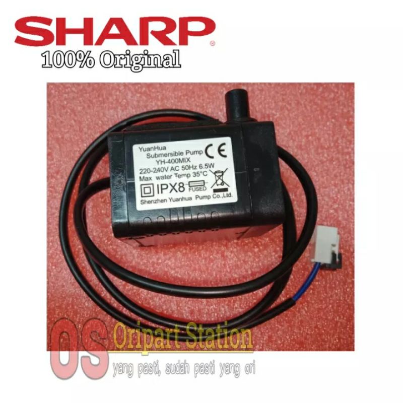 Jual WATER PUMP MOTOR POMPA AIR COOLER SHARP ORIGINAL | Shopee Indonesia
