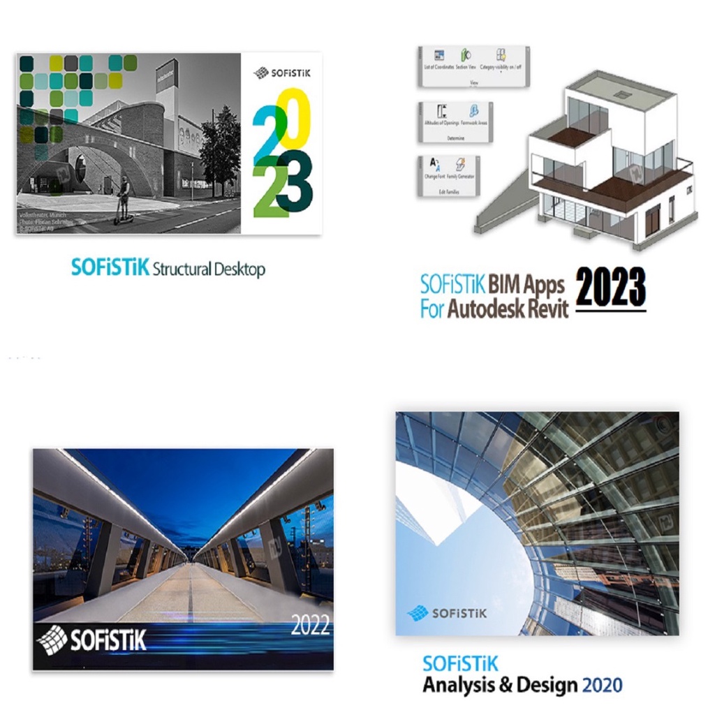 Jual [work]Sofistik SofistikStructural Dekstop 2024 2023 2022 SofistikDesign&Analysis ...