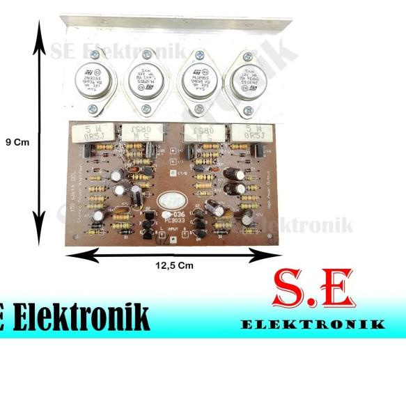 Jual Kit power amplifier OCL 150 w stereo jengkol | Shopee Indonesia