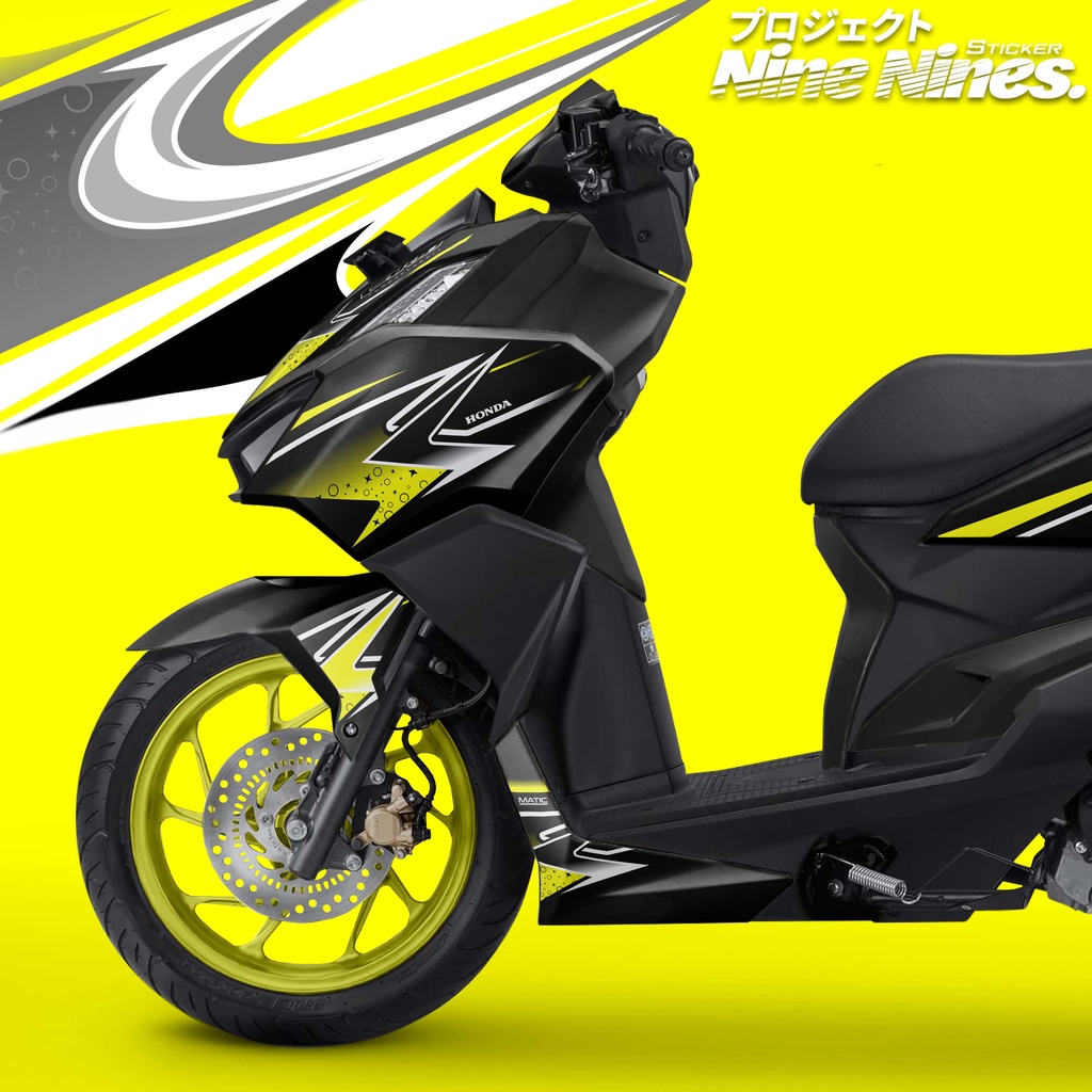 Jual Striping Vario 160 Stiker vario 160 Cutting Sticker Vario 160 2022 - Aksesoris Motor Stiker ...