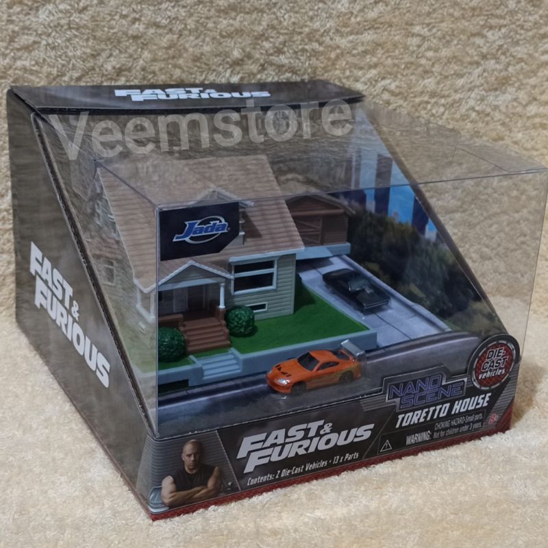 Jual Figure 1:87 Diorama Rumah Dominic Toretto House Fast and Furious ...