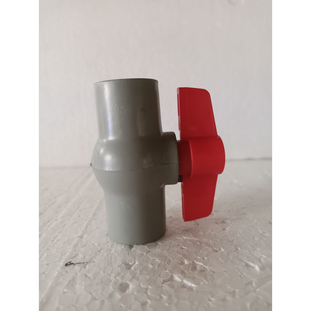 Jual STOP KRAN AIR PLASTIK BALL VALVE STOP KERAN ½ INCH | Shopee Indonesia