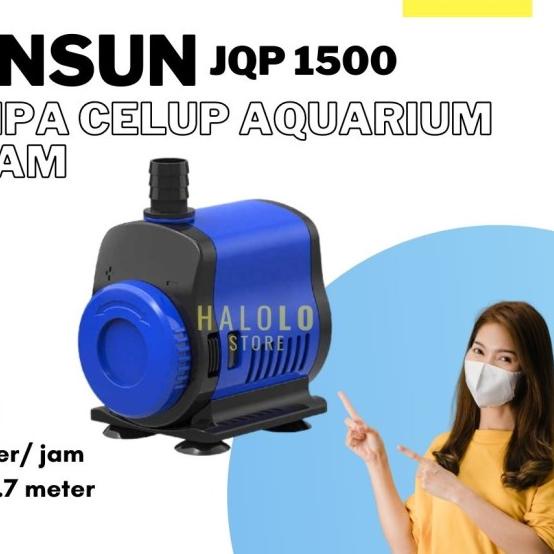 Jual SUNSUN JQP 1500 Pompa Celup Kolam Aquarium Ikan Submersible Pump ...