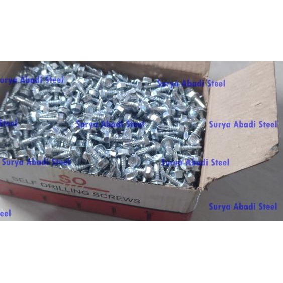 Jual Scrup Baja Ringan 10x16 (1 Box 1000 Pcs) | Shopee Indonesia