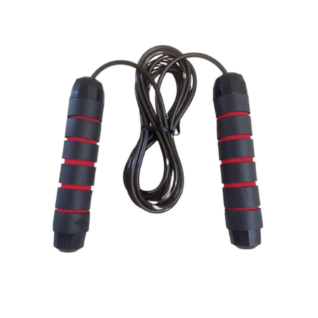 Jual Tali Skipping REIKO Lompat Tali Jump Rope Hitam Merah Panjang 3 ...