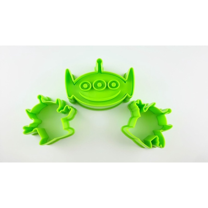 Jual Cetakan bread cookie cutter stamp alien toy story disney jepang ...