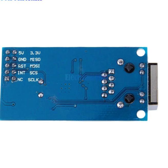Jual W5500 Ethernet Module Shield for Arduino LAN Network 32Kb SPI 5v/3 ...