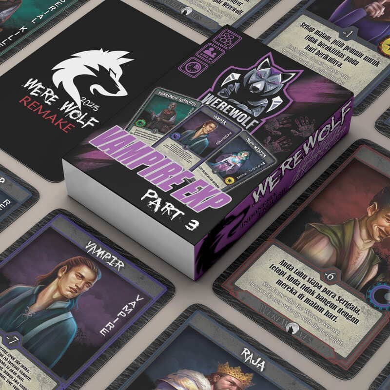 Jual Kartu Werewolf 2025 Bahasa Indonesia Lengkap Card Game Translated ...