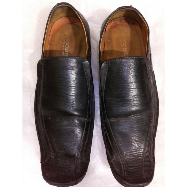 Jual Sepatu kulit second branded BUCCHERI size 41 sepatu model Aladin ...