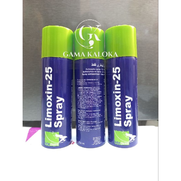 Jual Limoxin 25 Spray Obat Semprot Luka Hewan Ternak Baru ED Panjang ...