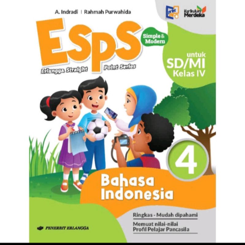 Jual Buku Kelas 4 SD IPAS VOLUME 1 2 PANCASILA ESPS MATEMATIKA BAHASA SENI BUDAYA, PJOK SD KLS 4 ...