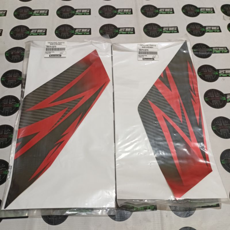 Jual Stiker setiker striping Tangki Tanki Ninja SS Orange oren 2015 ...