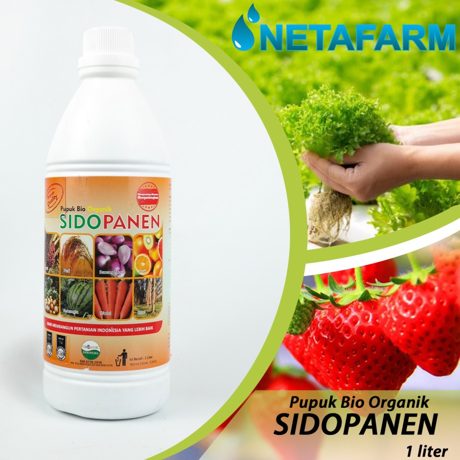 Jual Pupuk Bio Organik Pertumbuhan Tanaman SIDO PANEN 1 Liter | Shopee ...