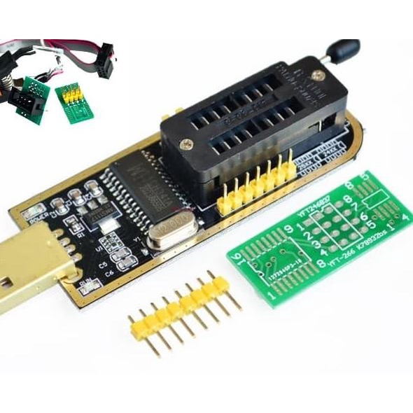 Jual IC Programmer EEPROM Flash CH341A Programer Penjepit CH341 Clip bios | Shopee Indonesia