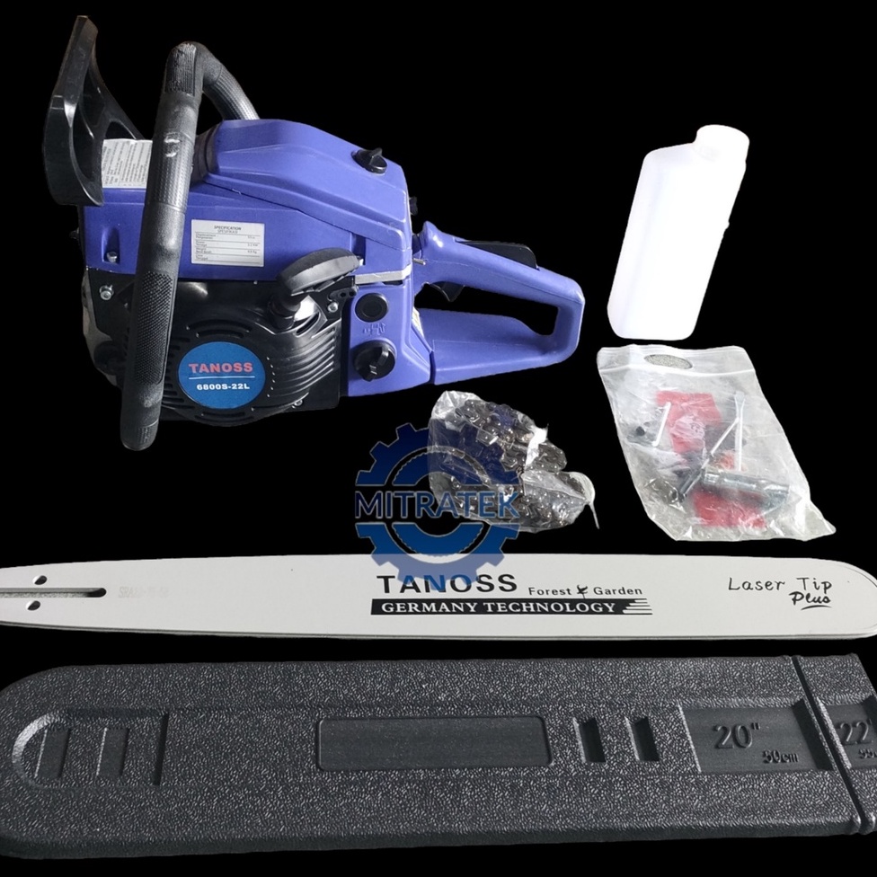 Jual Mesin Chainsaw Tanoss Lasertip Bar 22" in - Gergaji Mesin Tanoss ...