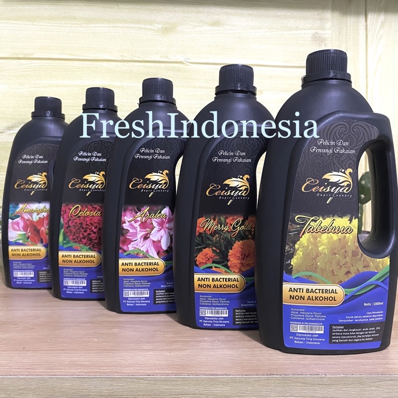 Jual Ceisya Pewangi Pakaian Setrika 1Liter | Shopee Indonesia