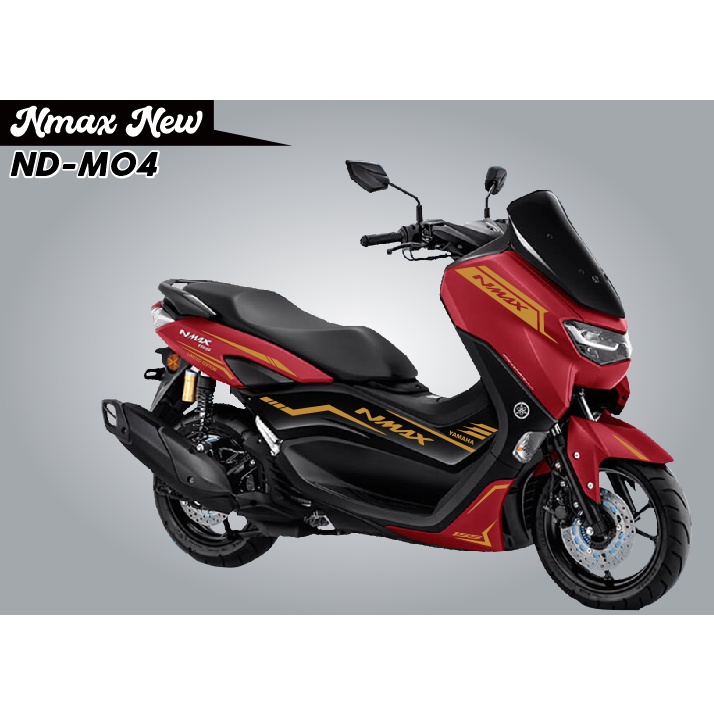 Jual AA STIKER CUTTING NMAX NEW BODY MERAH | CUTTING NMAX NEW BODY ...