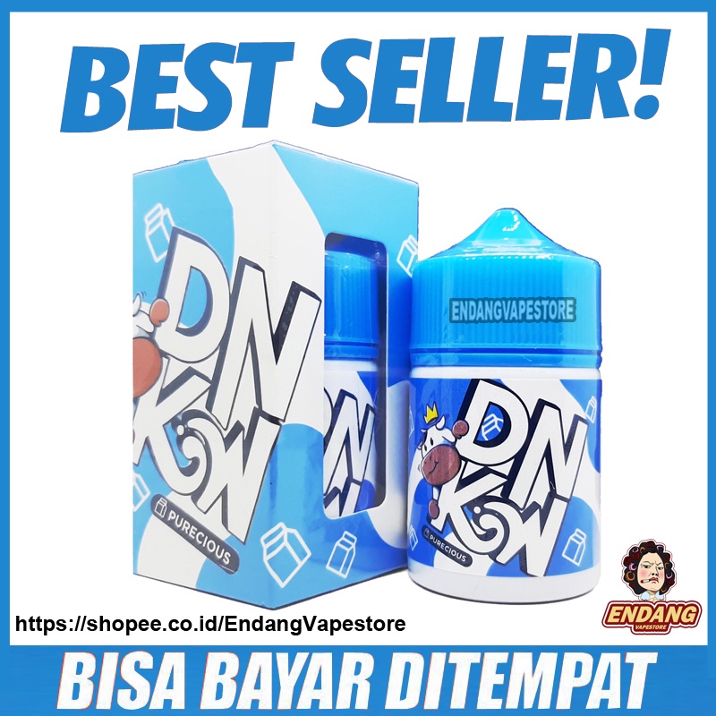 Jual Dnkw Purecious Original Milk Liquid Liquids Vapee Vapoor Freebase ...