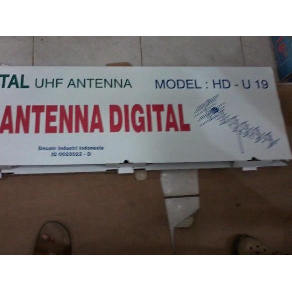 Jual Antena Tv LUAR PF DIGITAL HD-U19 (model YAGI) | Shopee Indonesia