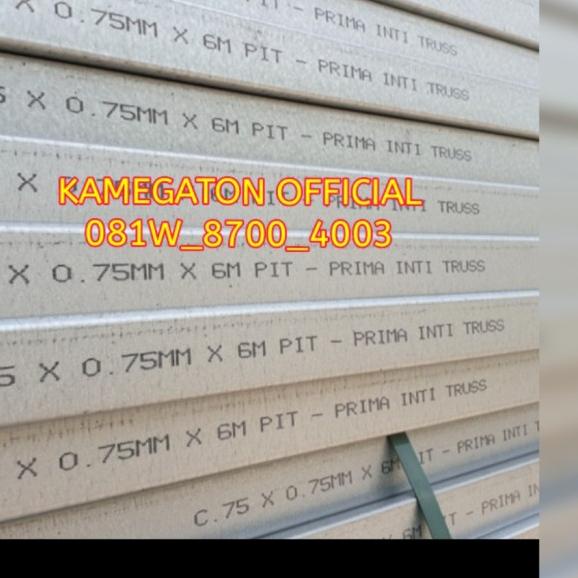 Jual BAJA RINGAN PRIMA INTI TRUSS C 75 X 35 X 0.75MM X 6 M / BUKAN TASO ...