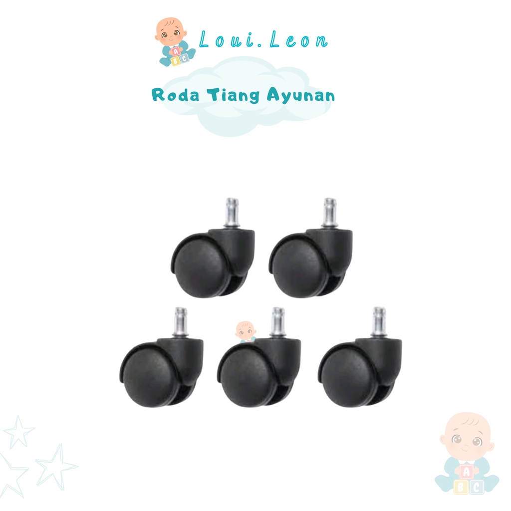 Jual RODA Kaki Tiang Ayunan / Roda ayunan | Shopee Indonesia