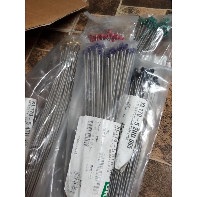 Jual Senar Bass D'Addario Longscale Original Usa 4 & 5 & 6 String Fresh ...