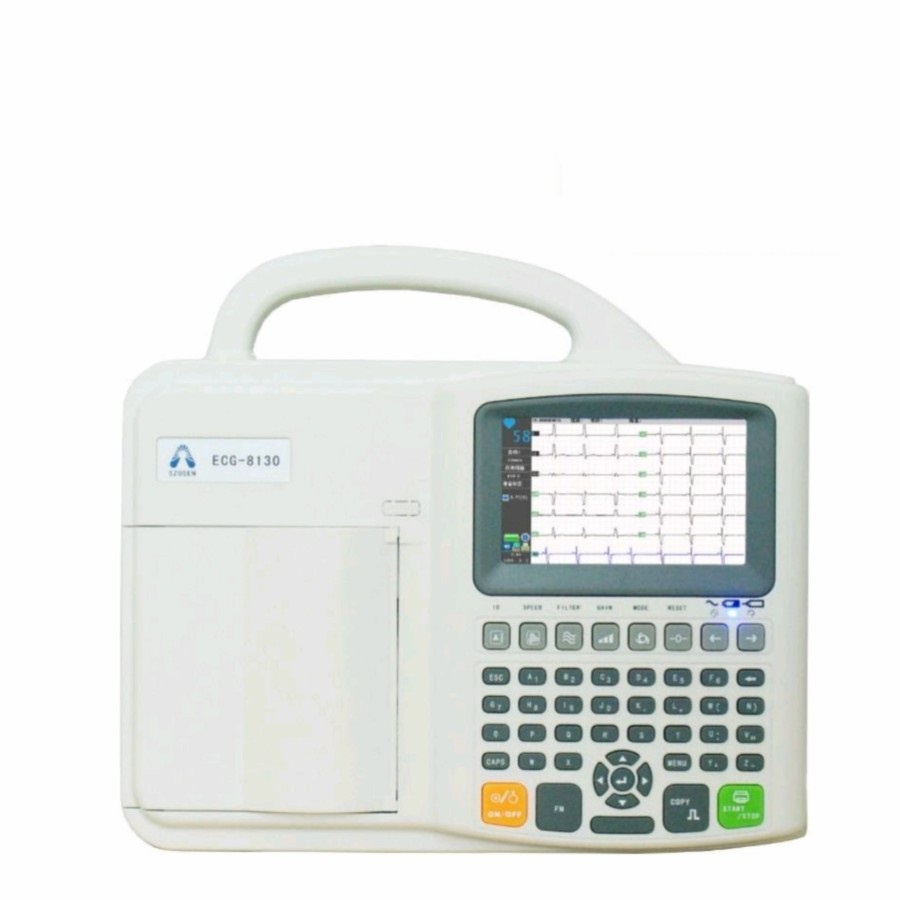Jual Mesin Ekg jantung Touch 3 Channel Electrocardiograph ECG EKG ...
