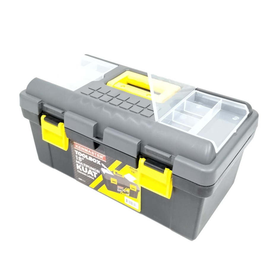 Jual Box Perkakas Tool Box Kenmaster 18" Besar - G7208 | Shopee Indonesia