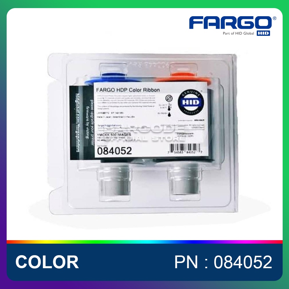 Jual FARGO HDP 5000 Color Ribbon YMCKK 500 IMAGES - PN : 84052 ( 084052 ...