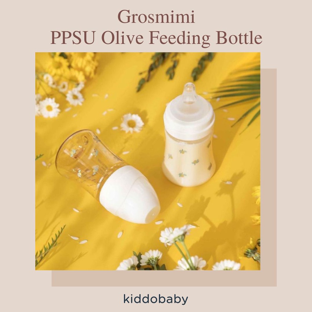 Jual Grosmimi PPSU Olive Feeding Bottle | Botol Susu | Shopee Indonesia
