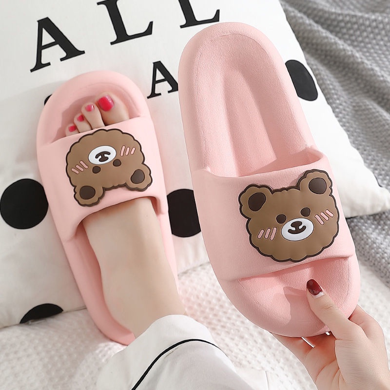 Jual LAZY BEAR Sandal Beruang Slip-On Sandal Jelly H08 Sandal Rumah ...