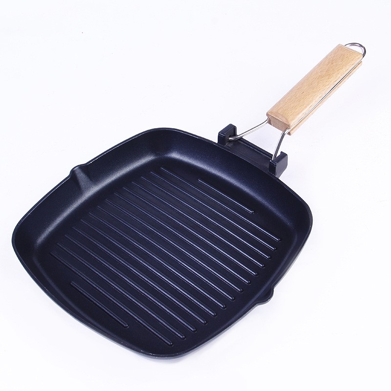 Jual DHW Square Grill Pan Teflon Wajan BBQ Bakaran Sate Daging ...
