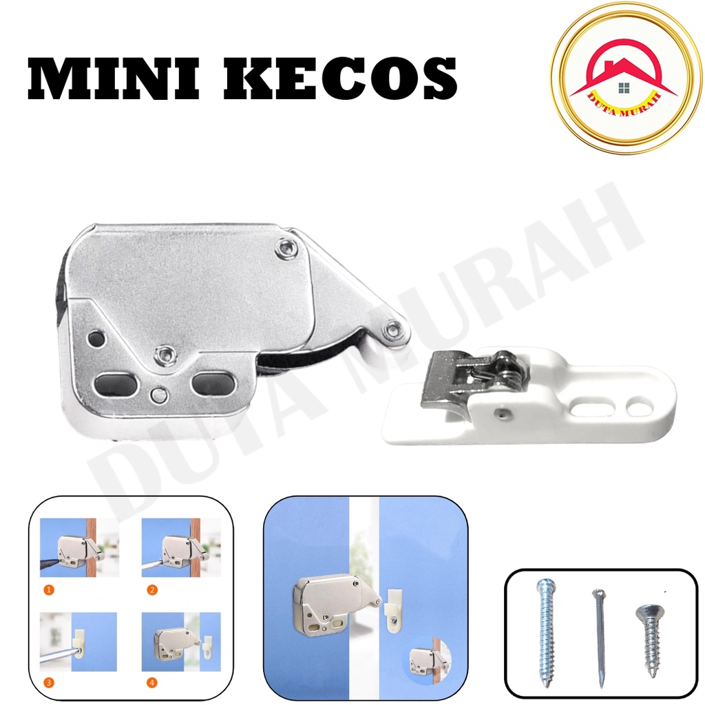 Jual Mini Latch Catches Kunci Automatis Push To Open Jepit Capit Mini ...