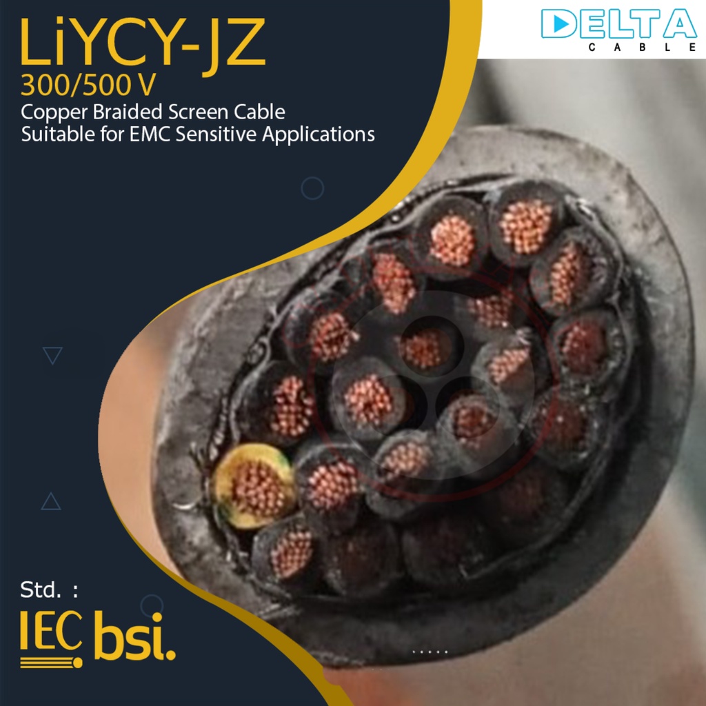 Jual Kabel LiYCY-JZ 20x1 mm2 DELTA /20x1mm2/20x1 mm2/20x1mm2/20 x 1 mm2/20x1mm2/ 20 x 10 mm2 ...