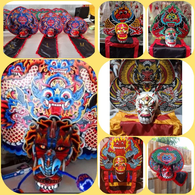Jual barongan topeng barongan ceplokan mainanan anak anak | Shopee ...