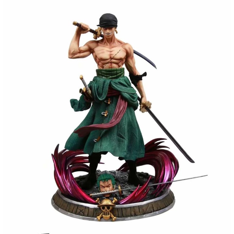 Jual action figure one piece GK zoro gede one piece figure roronoa zoro ...