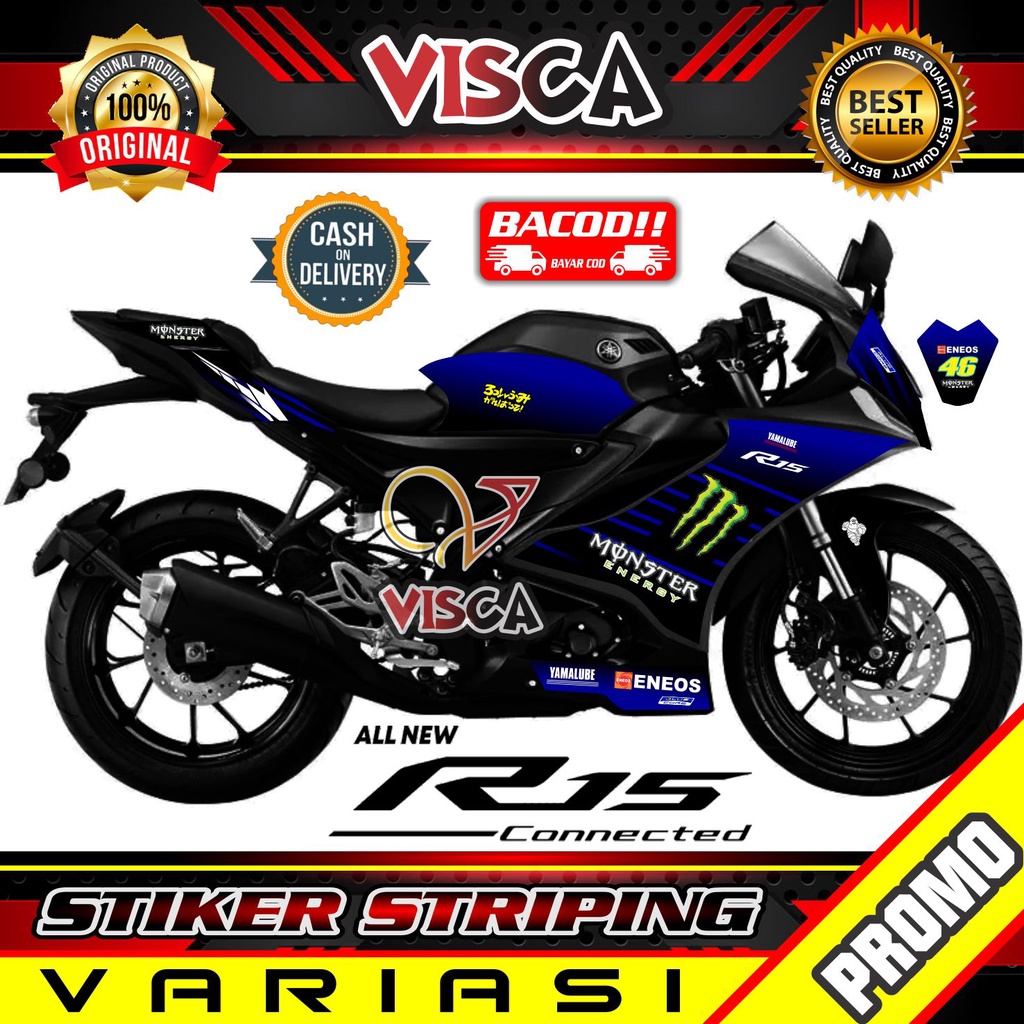 Jual Stiker R15 V4 Striping R15 V4 Stiker Moto R15 V4 Striping R15 V4 ...