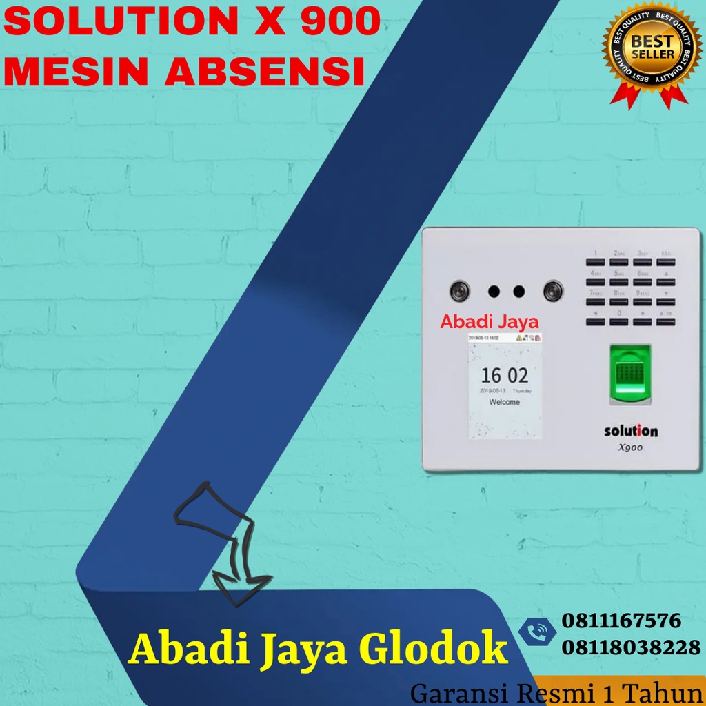 Jual SOLUTION X 900 MESIN ABSENSI | Shopee Indonesia