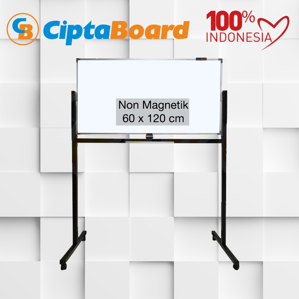 Jual Papan tulis / Whiteboard / Papan board / Mading / Whiteboard Stand ...