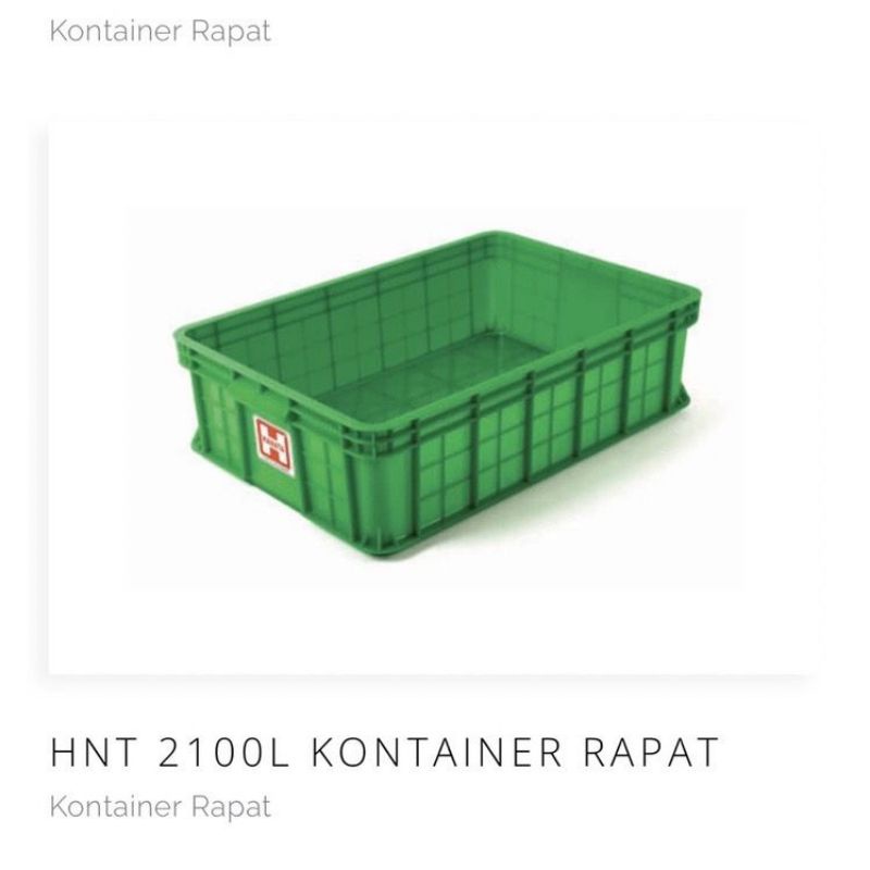 Jual CONTAINER INDUSTRI 2100M - 2100 L HANATA / KERANJANG INDUSTRI ...