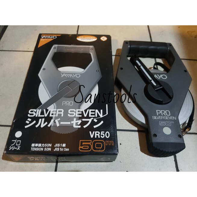 Jual meteran YAMAYO SILVER SEVEN 50M steel plat baja 50 m meter pelat ...
