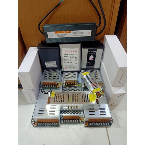 Jual Power Supply Adaptor Switching Trafo LED Strip 12V 5A 10A 20A 30A 12 Volt | Shopee Indonesia